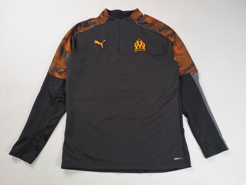Olympique Marseille Football Jacket Training Kit Track jersey Top size ...
