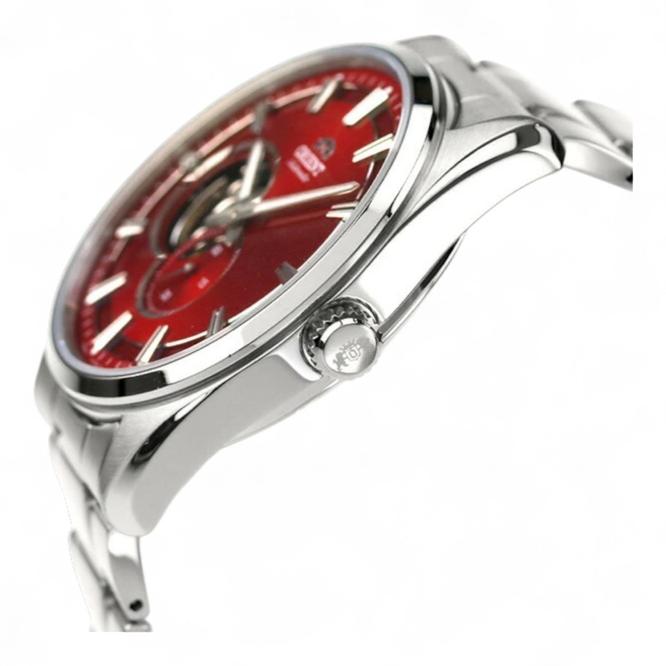 ORIENT RN-AR0010R Red Contemporary 24 Jewels Automatic Mechanical Men ...