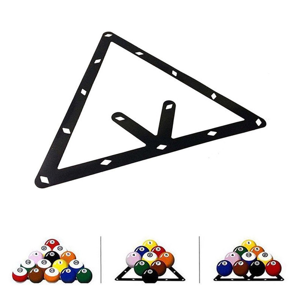 For 8/9/10 Ball Pool Magic Rack Sheet Positioning Plastic Billiard 2018 ...