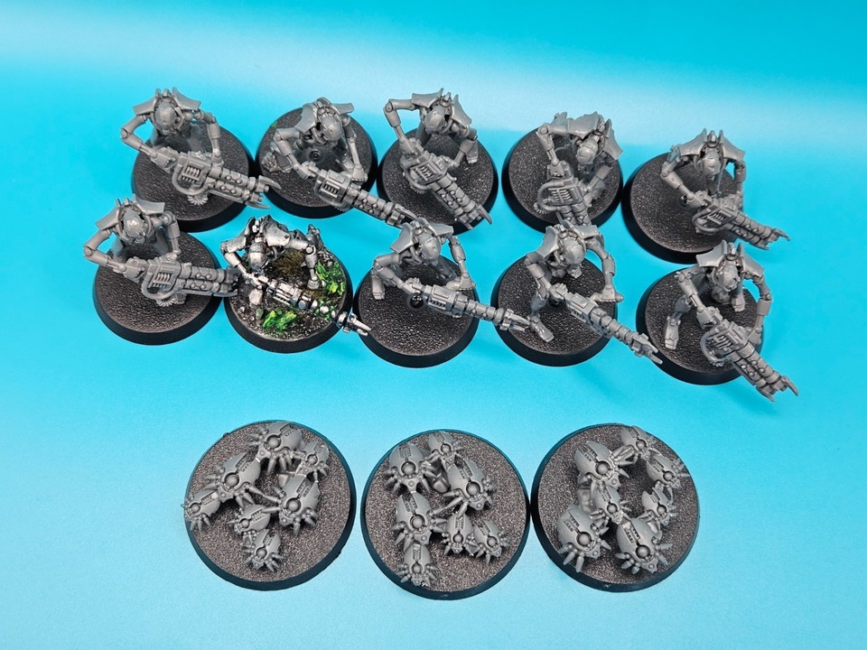 Necron Warriors Warhammer 40k Necrons lot #3 | eBay