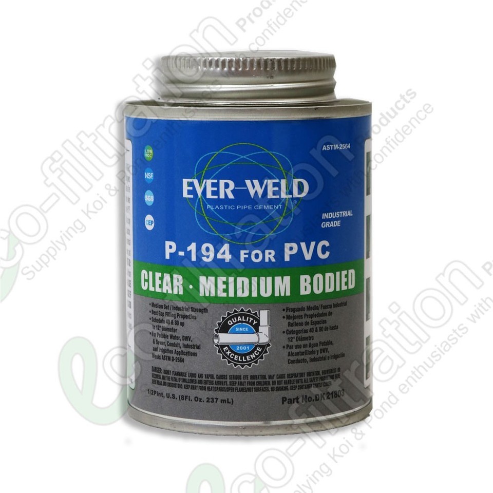 Plumbing Solvent Weld Cement ABS & U-PVC Plastic Pipe Adhesive Glue ...