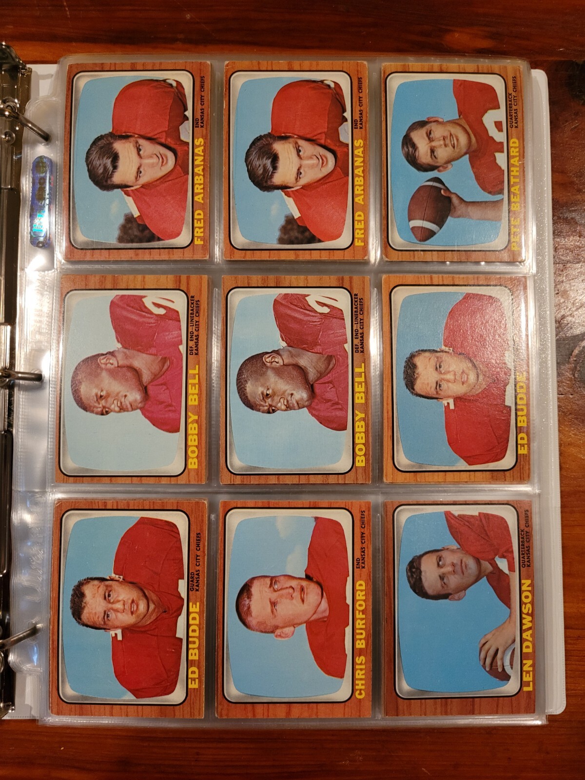 1966 Topps Football Cards Complete Set With Duplicates In Sheets With ...