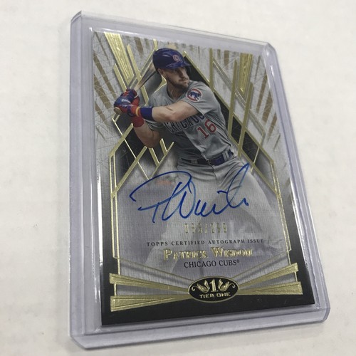 ⚾️2022 Topps Tier One Patrick Wilson Autograph #86/299⚾️ | eBay