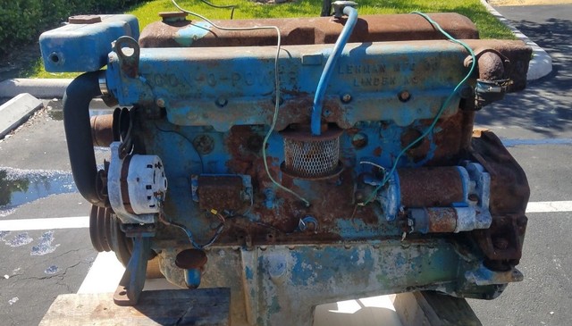 Ford Dorsett 2715e / 6d380 Marine Diesel Engine 120hp for sale online ...