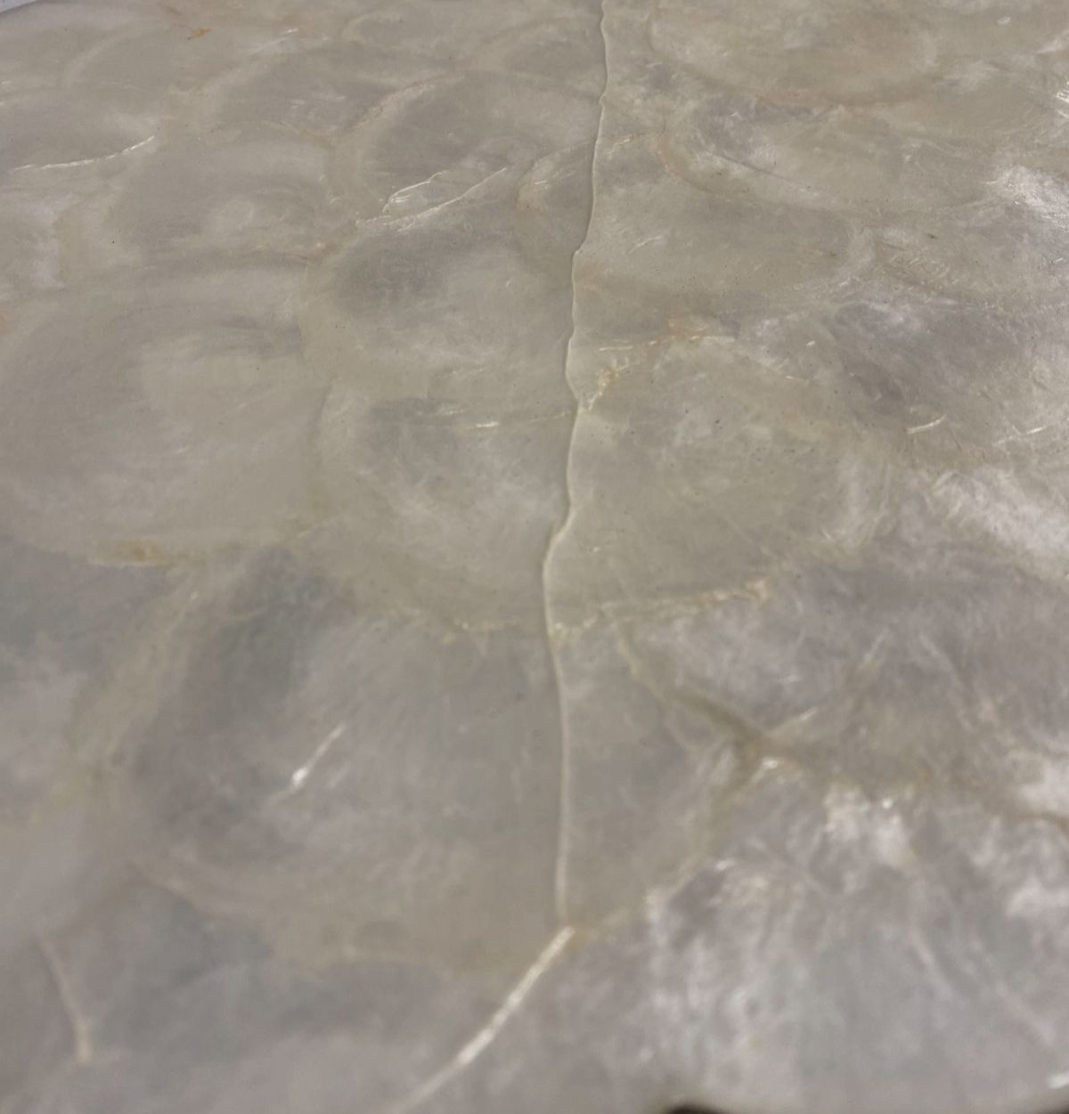 Neiman Marcus Ivory Oval Capiz Shell Placemats Set of 4 | 19 x 13" | eBay