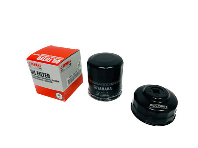YAMAHA OEM 5GH-13440-71-00 Oil Filter with PWCParts Wrench F115 F90 ...