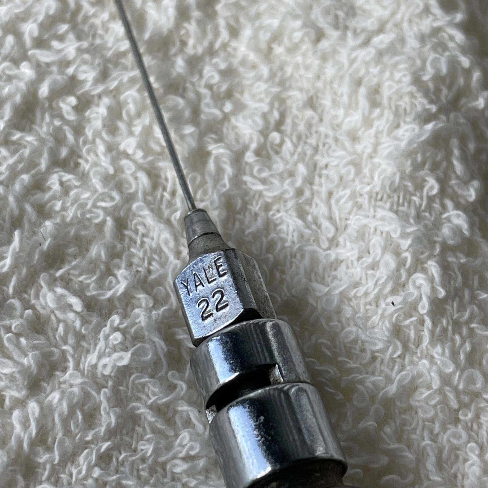 Vintage Omega glass medical veterinary syringe Passaic NJ (p) | eBay