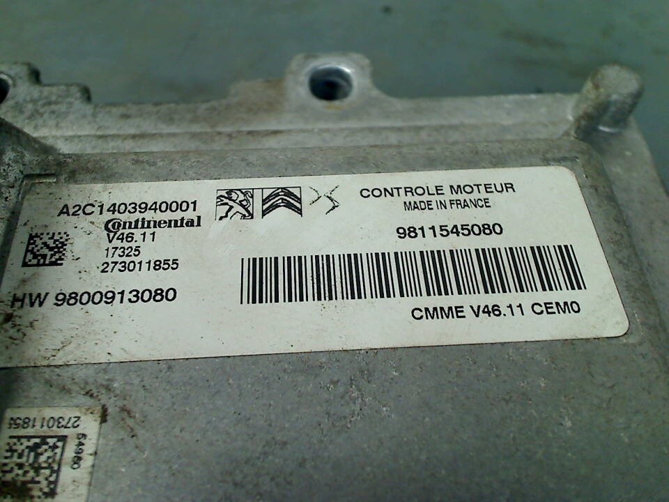 CALCULATEUR MOTEUR ECU Peugeot 208 I (CA/CC/CK/CL) 2018 9811545080 ...