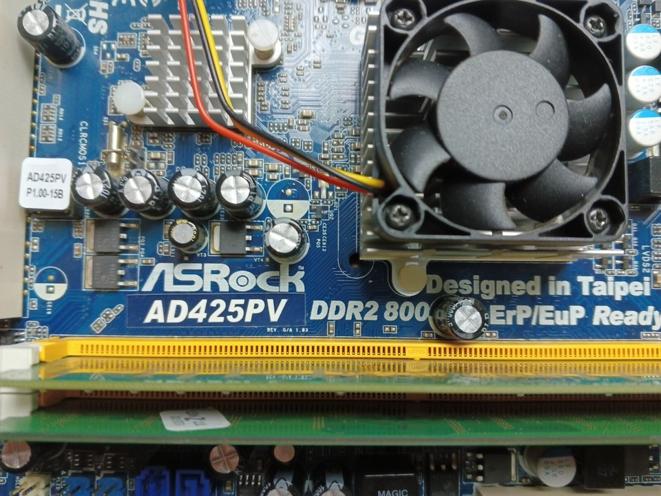 ASrock AD425PV Intel Atom D425 Mini-ITX Motherboard w/ 2GB DDR2 ...