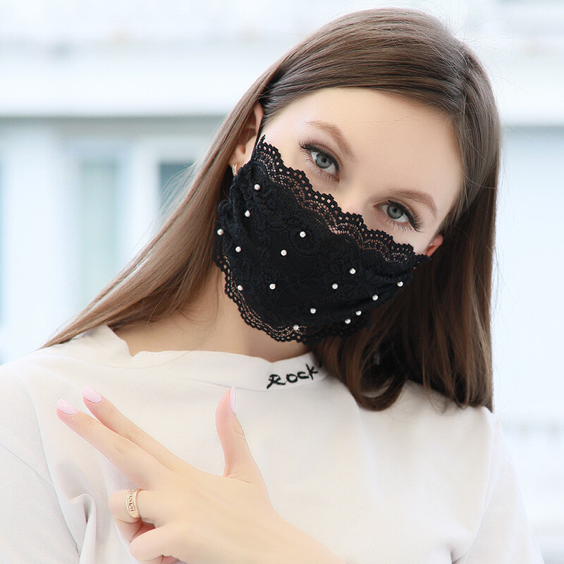 Fashion Face Mask Breathable Cloth Mouth Cover Reusable Washable ...