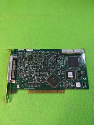 National Instruments PCI-MIO-16E-1 NI DAQ Card, Analog Input 1.25Ms/sec ...