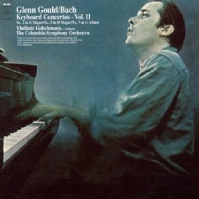 GLENN GOULD - BACH: KEYBOARD CONCERTOS NOS.2,3 & 7 CD 9 TRACKS PIANO ...