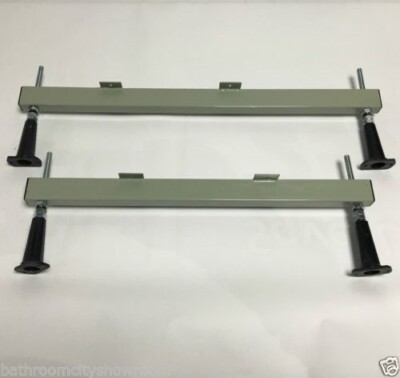 Bath Shower Leg Kit - adjustable Feet Nuts Bars Screws Support Set ...
