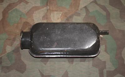 ORIGINAL WW2 GERMAN WEHRMACHT ENAMEL WATER RESERVOIR CANISTER OST FRONT ...