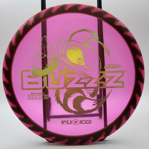 Discraft FuZed Line Buzzz with Saw Pattern 177+ PINK w/BLACK RIM | eBay