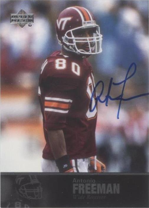 2011 Upper Deck College Football Legends - Antonio Freeman #49 ...