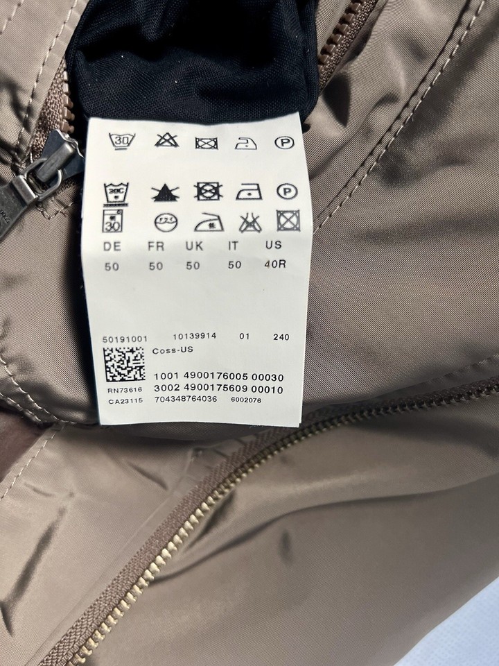 Hugo Boss Military Bomber Jacket Green US40R | eBay