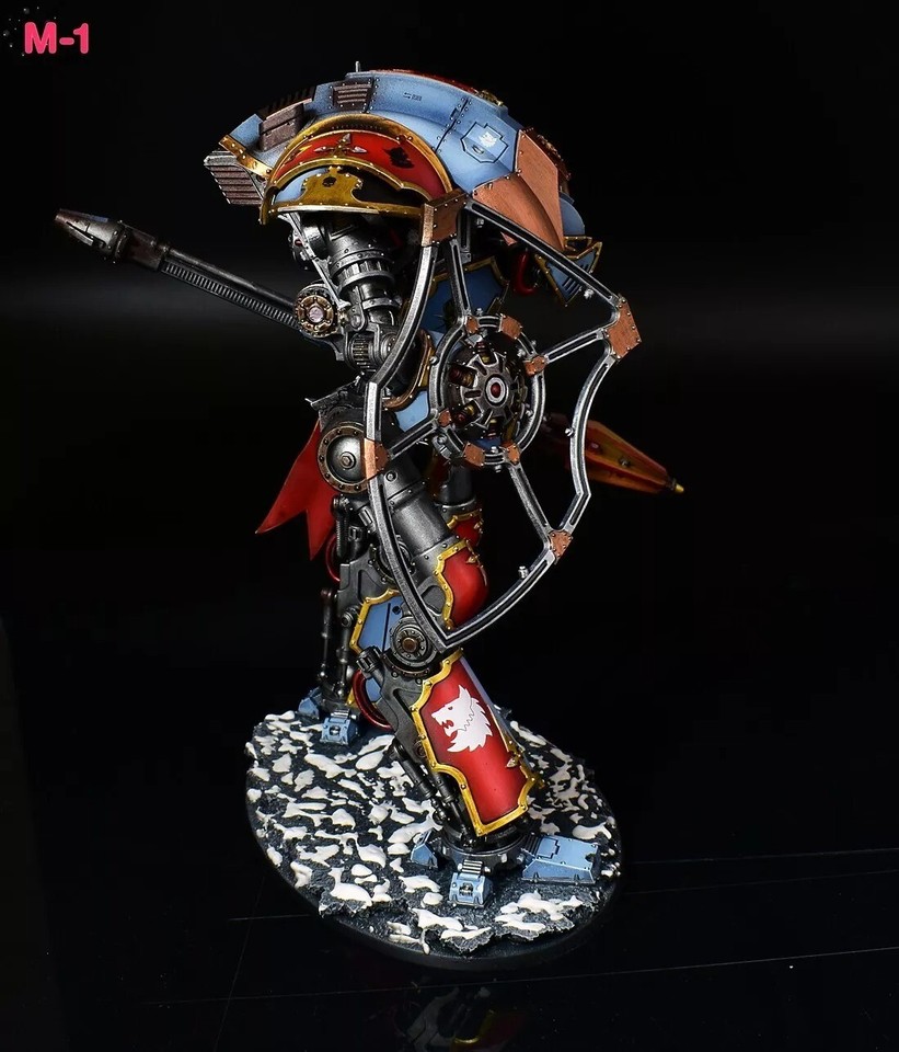 Warhammer 40k Space Wolves Imperial Knights Cerastus Knight Lancer M1 ...