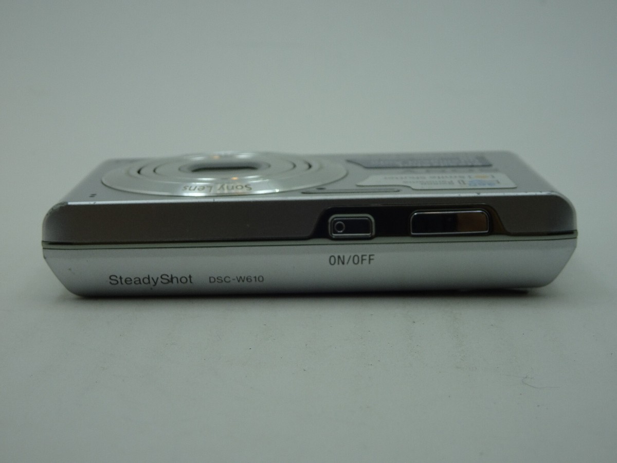 Sony Digital Camera DSC-W610 Cyber Shot Silver 4.0x 14.1MP w Sony Digital Camera DSC-W610 Cyber Shot Silver 4.0x 14.1MP w