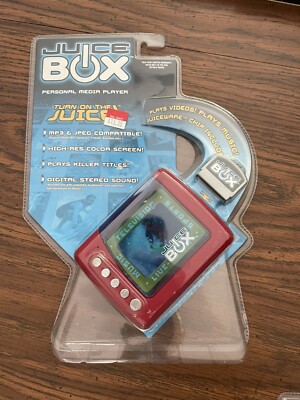 Mattel Juice Box Blue ( 512 MB ) Digital Media Player 27084233292| eBay