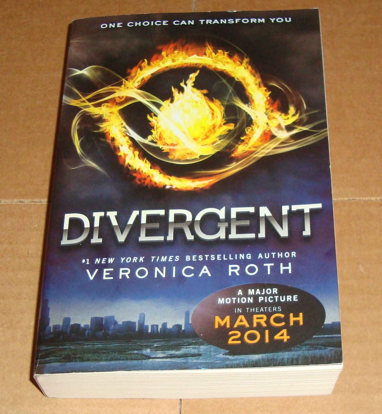 2012 Divergent 1st Edition SC Book Veronica Roth 9780062024039| eBay