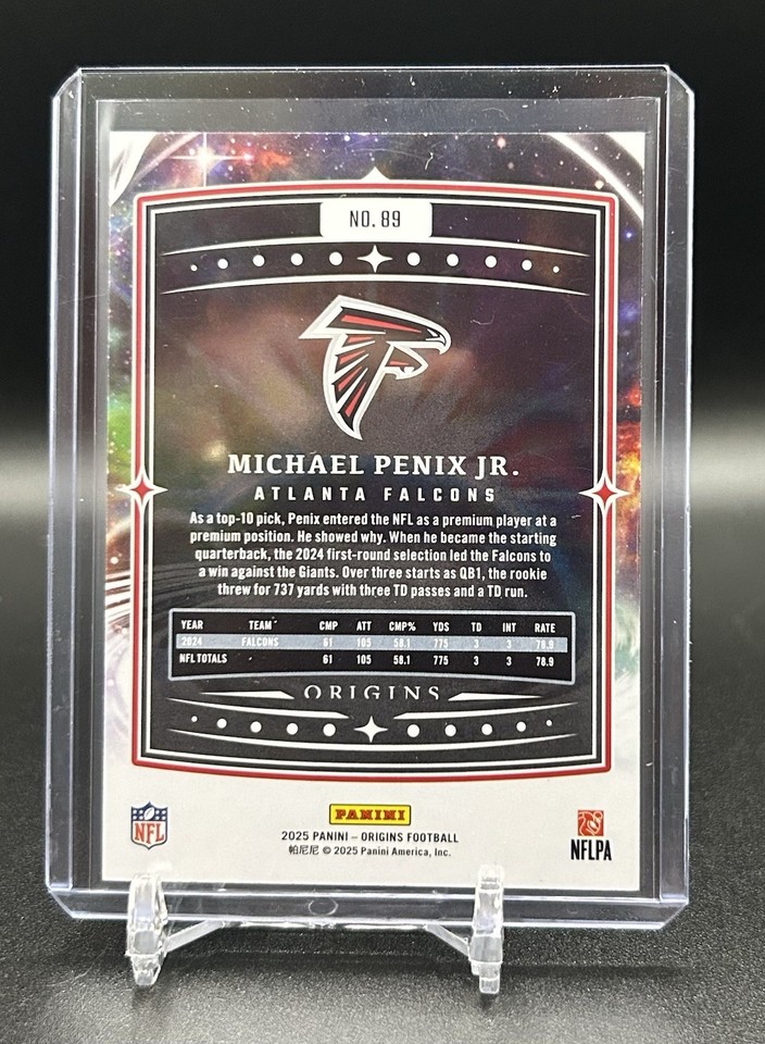🔥🔥2025 Panini Origins - Michael Penix Jr - Red /225 Atlanta Falcons🔥🔥 ...