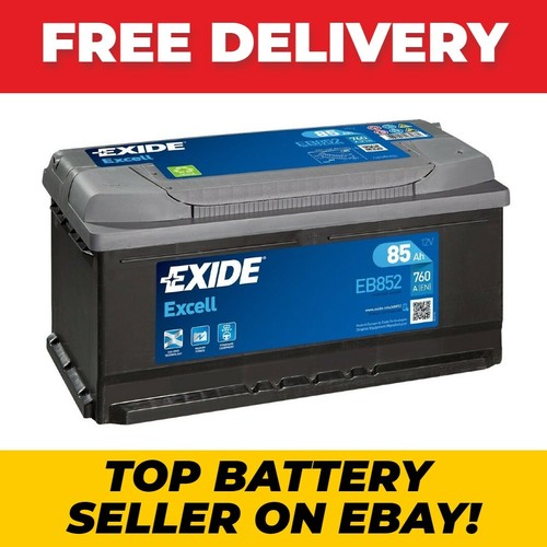 017 019 Car Battery Exide EB852 Heavy Duty Car Battery 85Ah 760CCA 12v ...