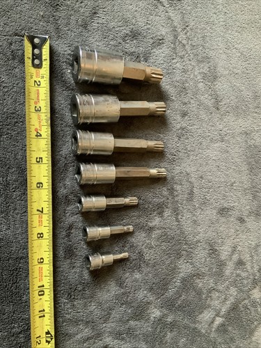 Snap On Triple Square Socket Set, 18, 16,14,12,10,8,6……1/2 And 3/8 ...