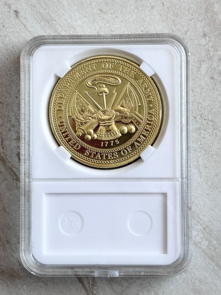 JAG US Army Judge Advocate General Corp Challenge Coin w/case | eBay