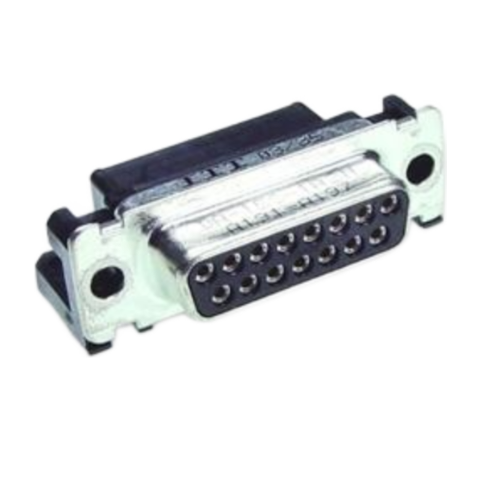 Pack of 2 ZDAE15S0L2-146 Conn D-Subminiature SKT 15 POS Solder ST Thru ...