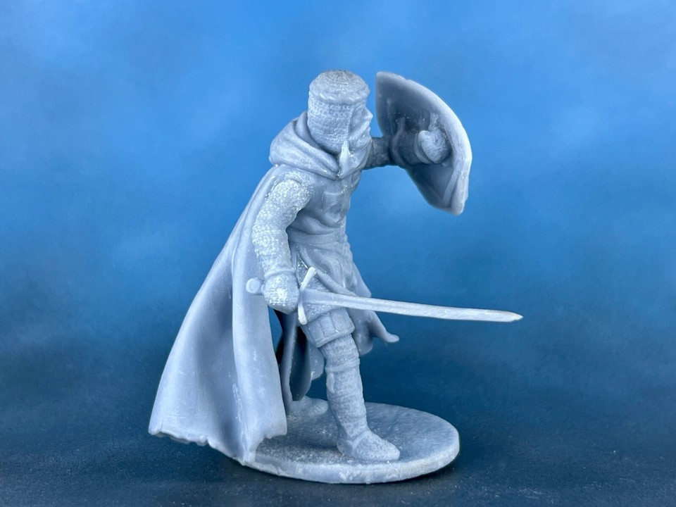 Tabletop Miniature Knight Templar. Action Figures 80мм (3.15ins) | eBay