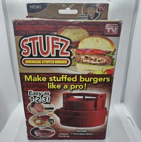 StufZ Burger Press As seen On TV Make Stuffed Burgers Like a Pro-New ...