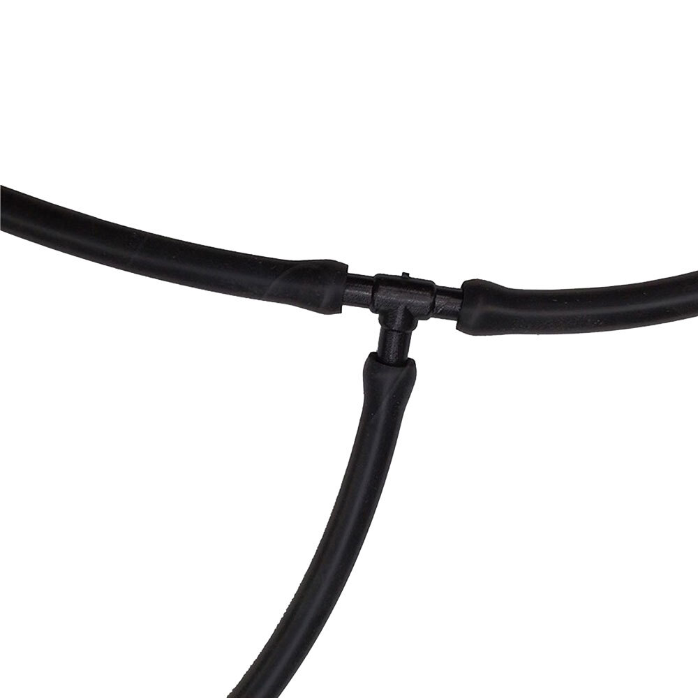 18x T Y Straight 3 Ways Wiper Joint Washer Joiner Pipes Tube Hose ...