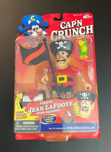 2001 Funhouse Cap'n Crunch Jean LaFoote figure MINT condition | eBay