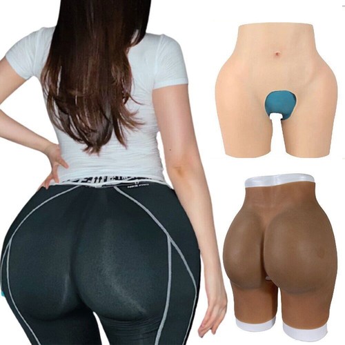 Silicone buttocks underwear Thick buttocks thickened female underwear | eBay