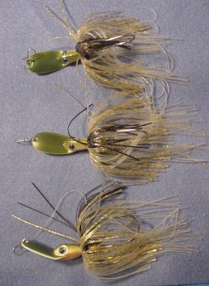 Lot of 3 Assassinator 1/2 oz Swim Jigs 12TE-GS ~ Golden Shiner ~ | eBay