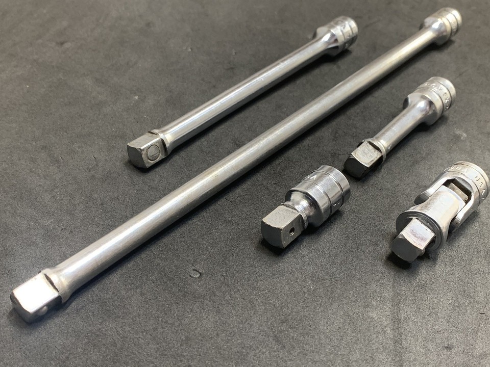 Snap On Tools 5pc 3/8" Drive Extension Set w/swivel Adapter Extensions ...