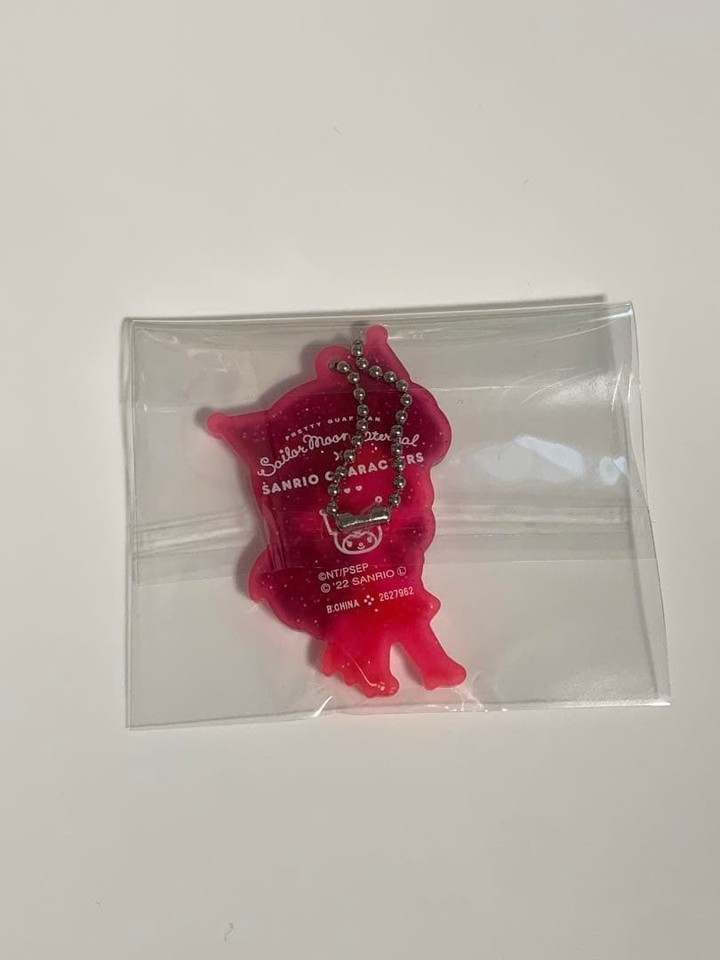 Sailor Moon Super Sailor Mars Rubber Strap Sanrio Collab Capsule Mascot ...