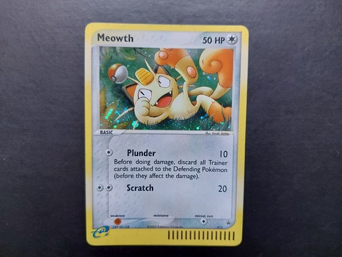 Pokemon - Meowth 013 Holo Black Star Promo | eBay Australia