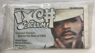 EXCLAIM! MAGAZINE-FEBRUARY 2002-SKINNY PUPPY-CHEMICAL BROS-BAD RELIGION ...