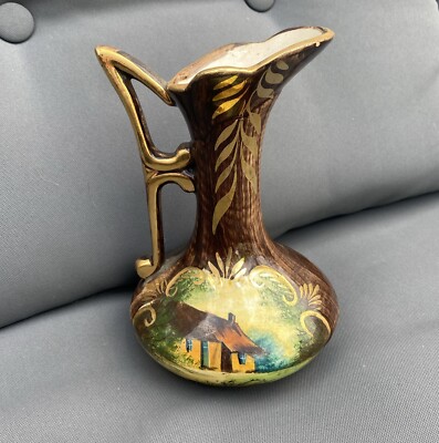 Extraordinary Vase Made in Belgium by Henry Bequet #314 Quaregnon 7 ...