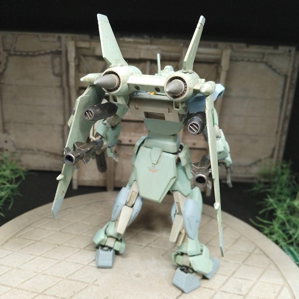 GUNDAM GM Original Custom Mixing Mixed Weathering Painted 1:144 BANDAI ...