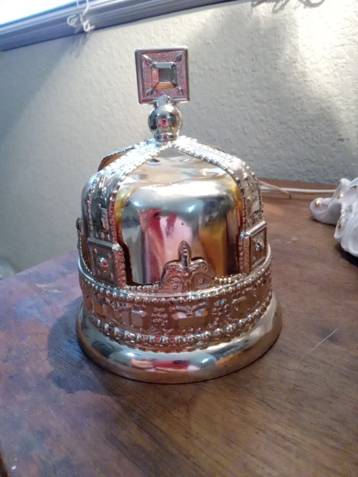 Royal Memorabilia Crown Money Box | 1937 King George VI Coronation ...