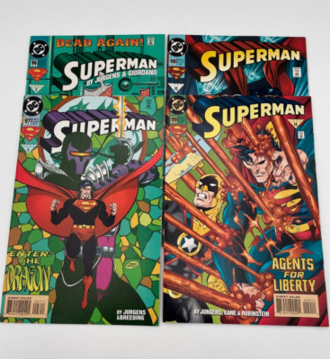 Superman Run #96-99 DC Comics. Lot of 4 | eBay