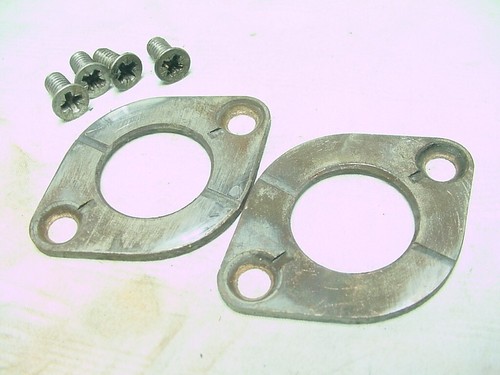 TRIUMPH 500 T100R T100C TR5T CAM SHAFT RETAINER PLATES & SCREWS 70-9502 ...
