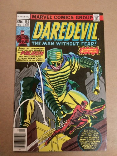 Daredevil #150 1st Appearance Of Paladin Marvel 1977 | eBay