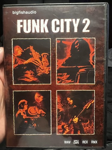 Big Fish Audio Funk City 2 DVD, WAV, REX Apple Loops Samples | eBay