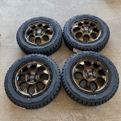 Toyo Open Country 155/65R14 Wheel Rim Set of 4 MAD CROSS Acty Carry ...