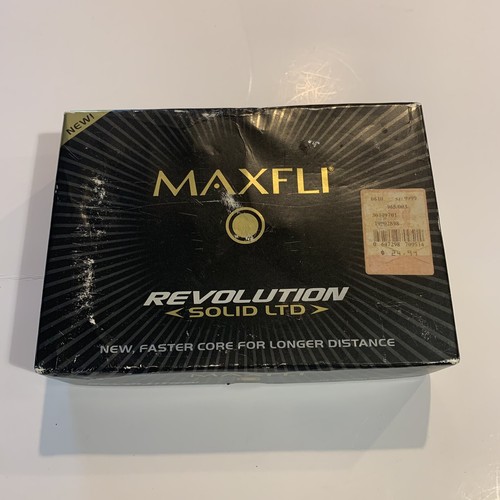 Maxfli Revolution Solid LTD Golf Balls Long Distance 4 Pack Of 12 Balls ...