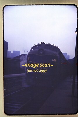 B&O Passenger Train at Washington D.C. in late 1950s, Kodachrome Slide ...